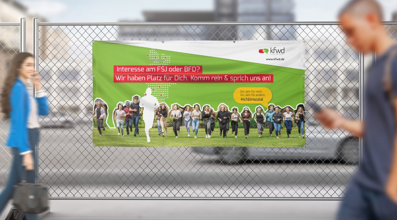 Zaunbanner - KFWD